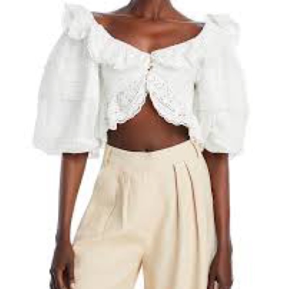 FARM Rio | Tops | Farm Rio Crop Top | Poshmark